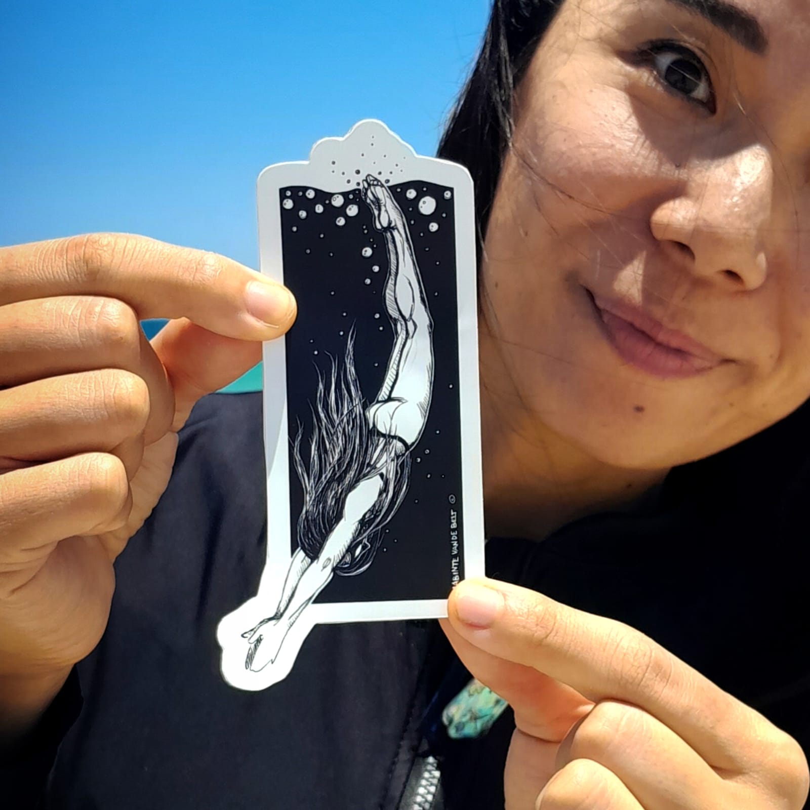 Drawing NO Drowning - STICKERS | drawing NO drowning